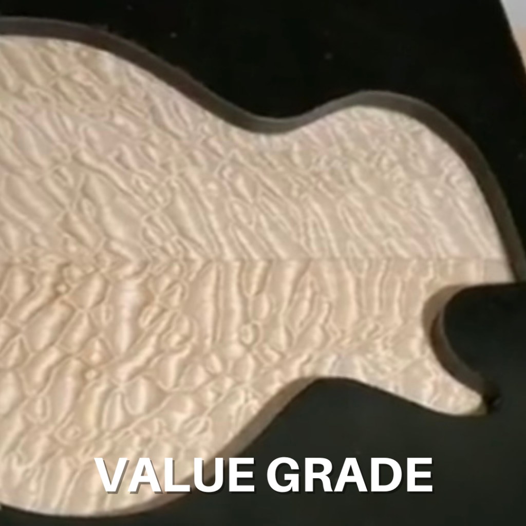 Big Leaf Quilted Maple Carved Top – Kimball Hardwoods
