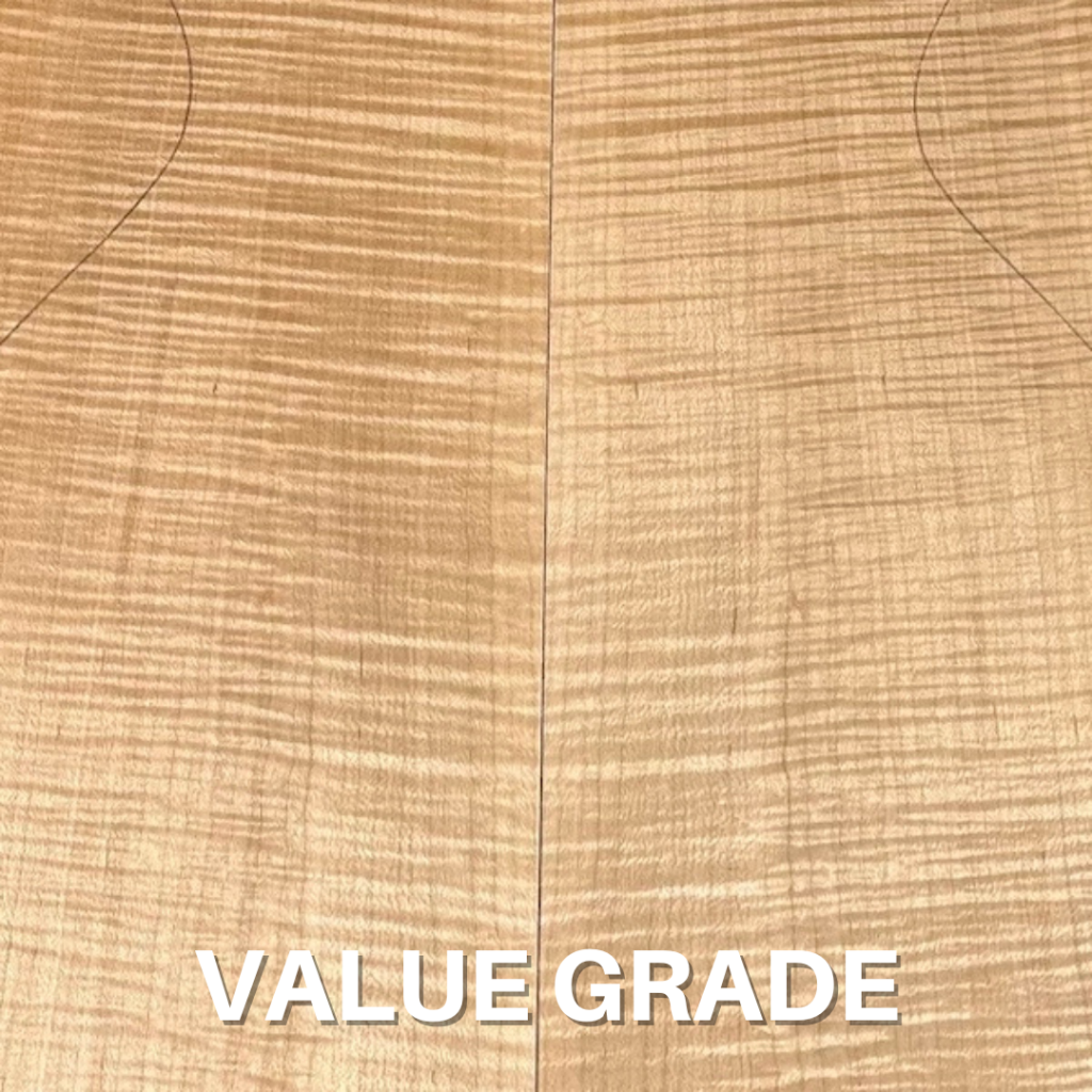 Hard Flame Maple Carved Top – Kimball Hardwoods