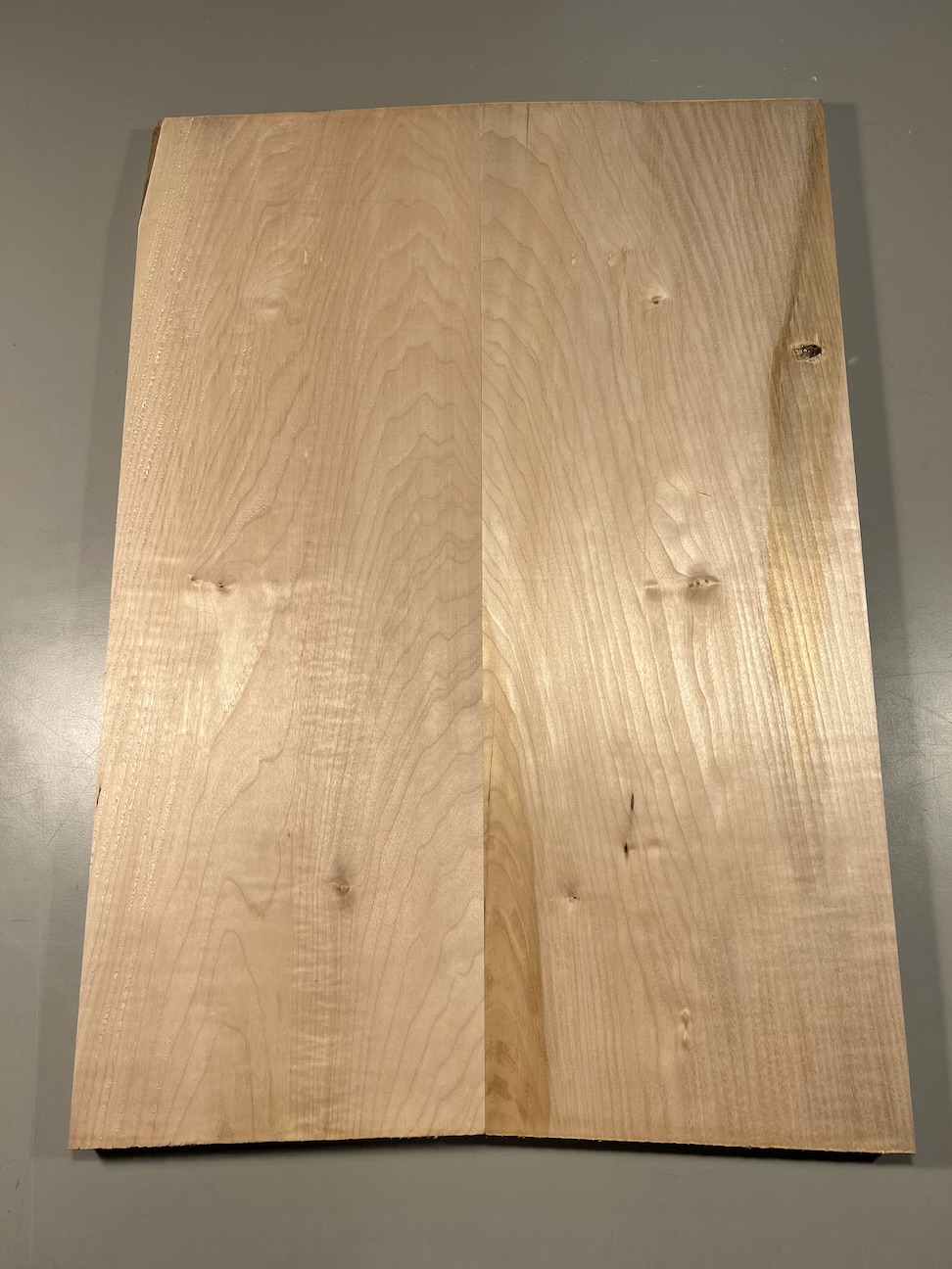 Carved Top - #8660 - Big Leaf Plain Maple Practice Set