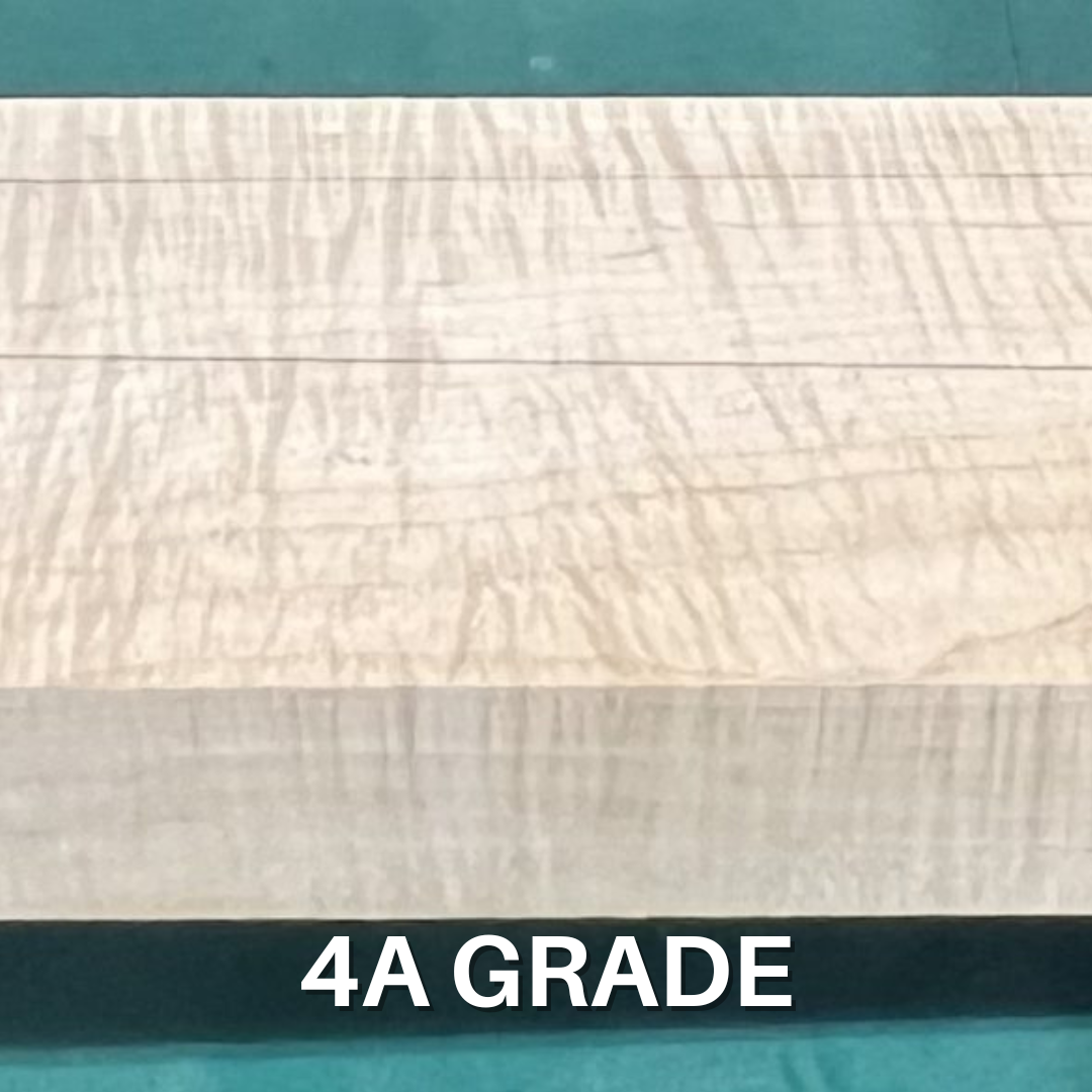 Hard Flame Maple | Neck Blanks | Kimball Hardwoods
