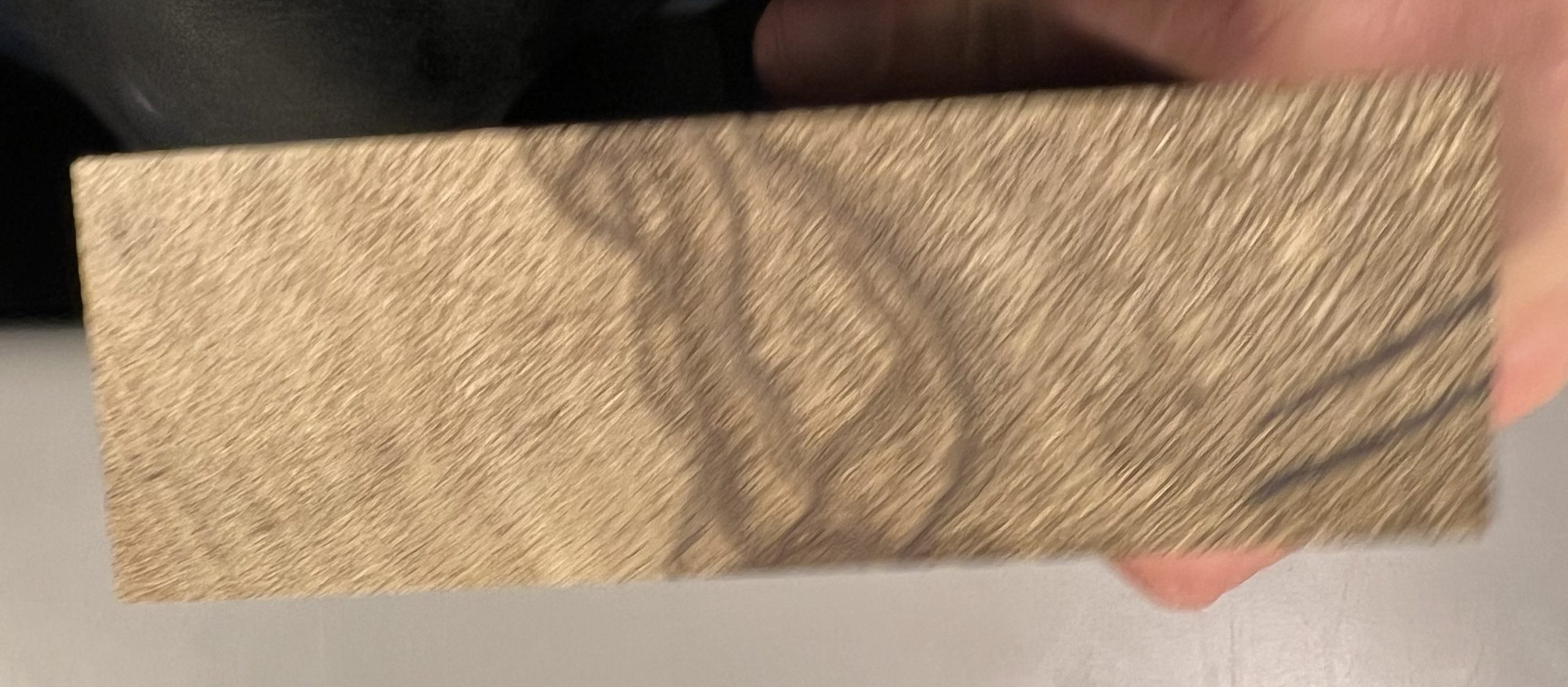 Neck Blank-#13410-Black Limba-Rift Sawn-30″x5.25″x1.75″ | Kimball Hardwoods