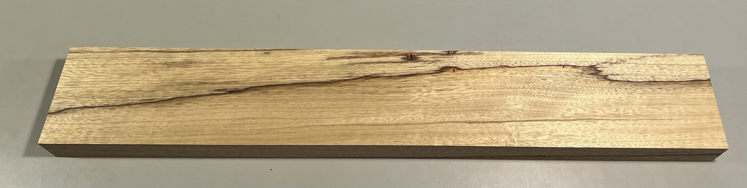 Neck Blank-#13418-Black Limba-Rift Sawn-30″x4.75″x1.74″ – Kimball Hardwoods