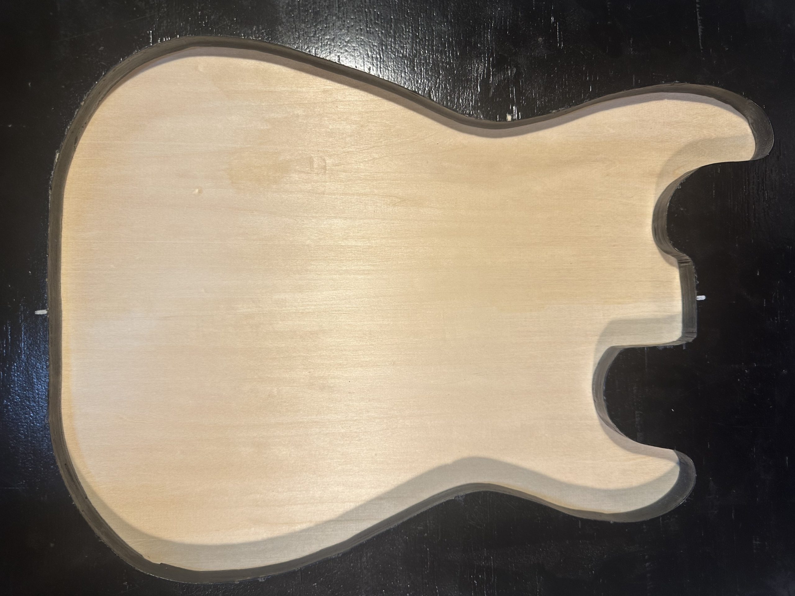 Body Blank-#13693-Basswood-2 Piece Glued-Standard Size-19.75″x16″x1.50 ...