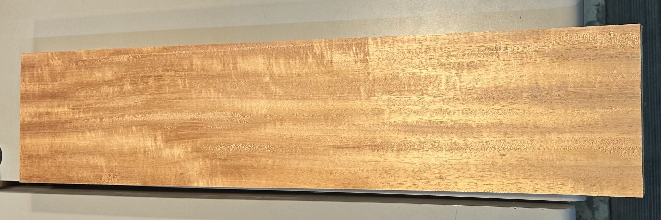 Neck Blank-#13725-Figured African Mohogany-Rift Sawn-33.25″x7″x1.25 ...