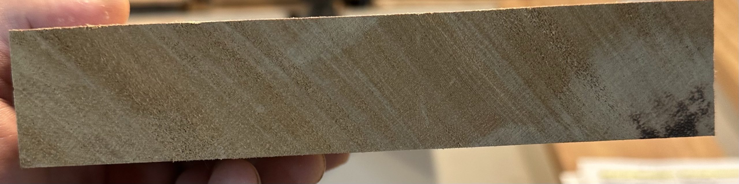 Neck Blank-#13725-Figured African Mohogany-Rift Sawn-33.25″x7″x1.25 ...