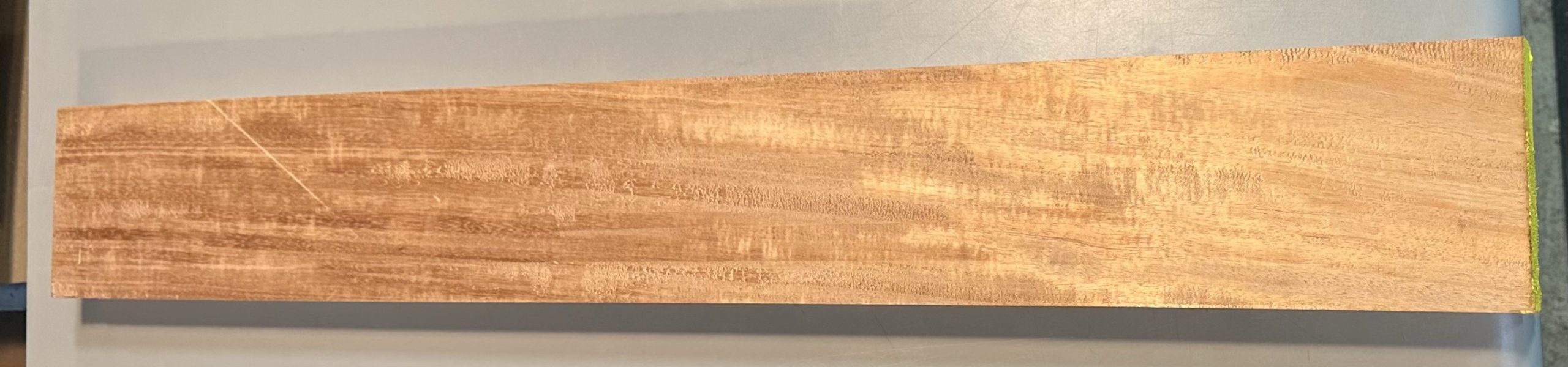 Neck Blank-#13738-Figured African Mohogany-Rift Sawn-33.50″x4.50″x1.25 ...
