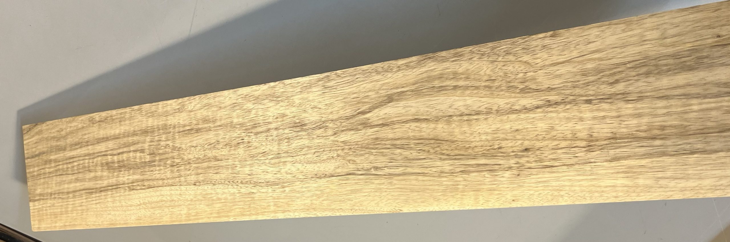 Neck Blank-#13610-Flame Black Limba-Light Figure-Flat Sawn-35.75″x6″x1 ...
