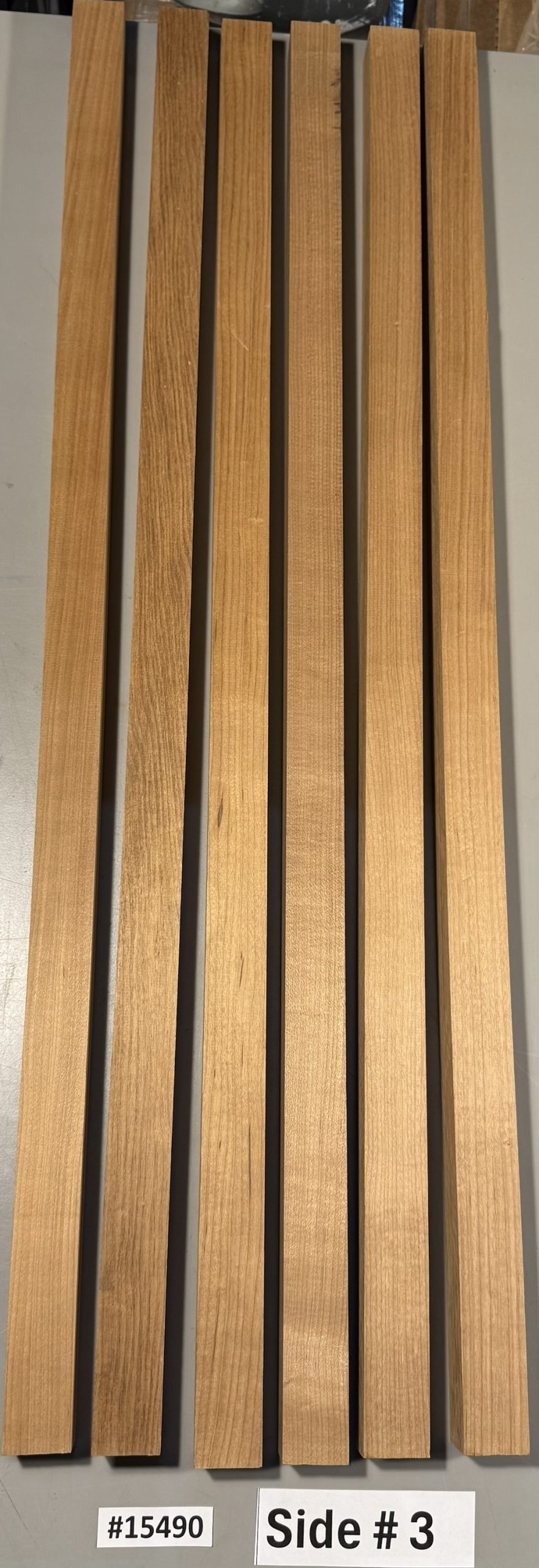 Shaft Wood Blanks-#15490-Roasted Plain Hard Maple-6 Pack-32″x1.2″x1.2 ...