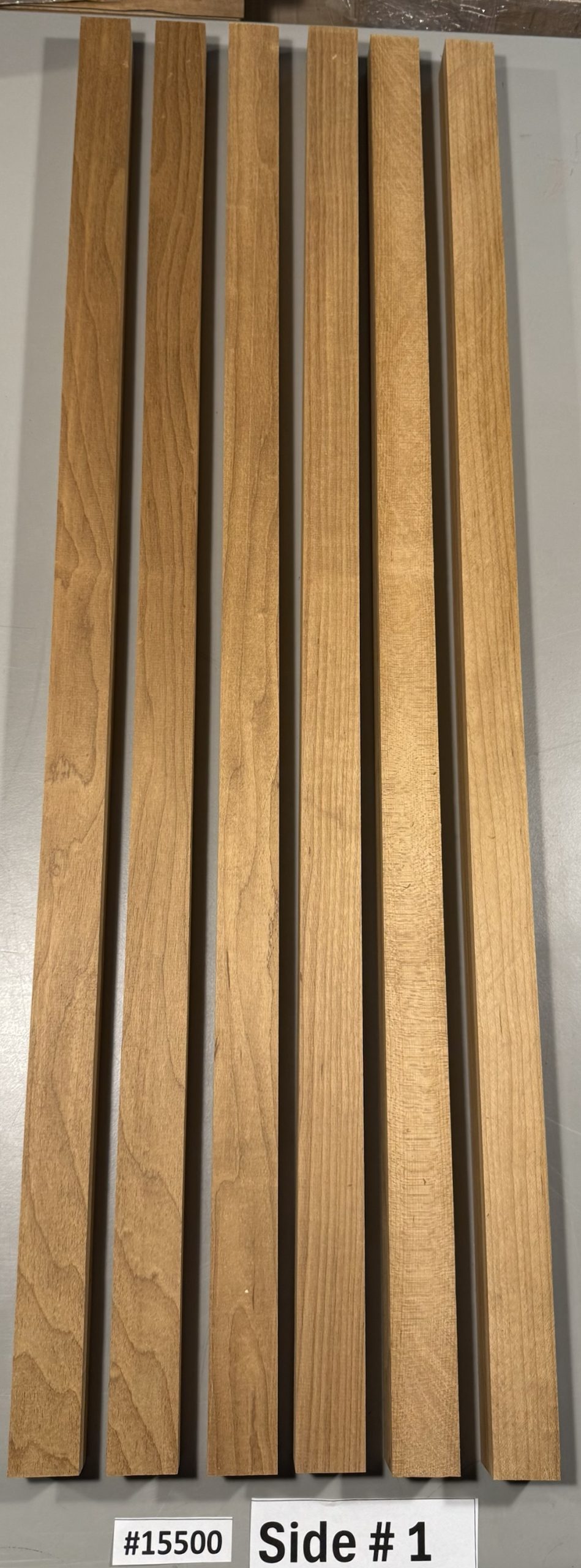 Shaft Wood Blanks-#15500-Roasted Plain Hard Maple-6 Pack-32″x1.2″x1.2 ...