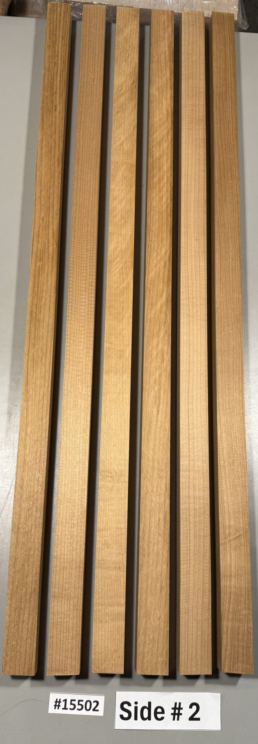 Shaft Wood Blanks-#15502-Roasted Plain Hard Maple-6 Pack-32″x1.2″x1.2 ...
