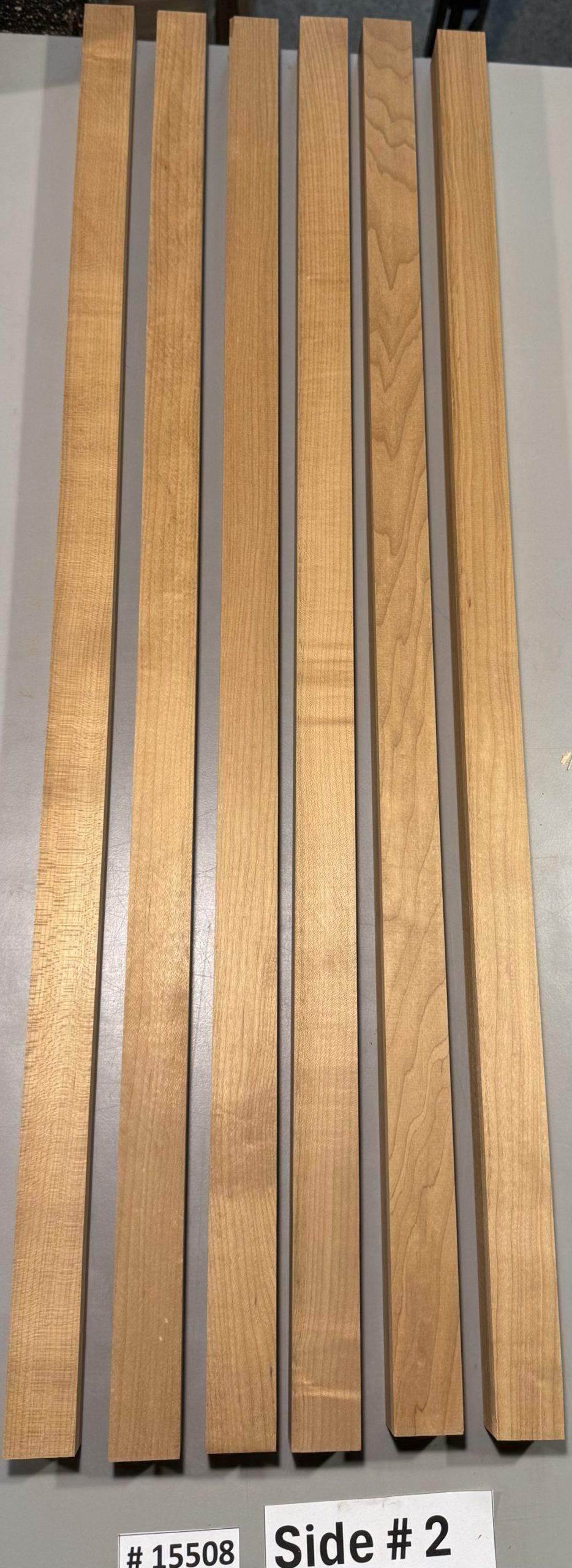 Shaft Wood Blanks-#15508-Roasted Plain Hard Maple-6 Pack-32″x1.2″x1.2 ...