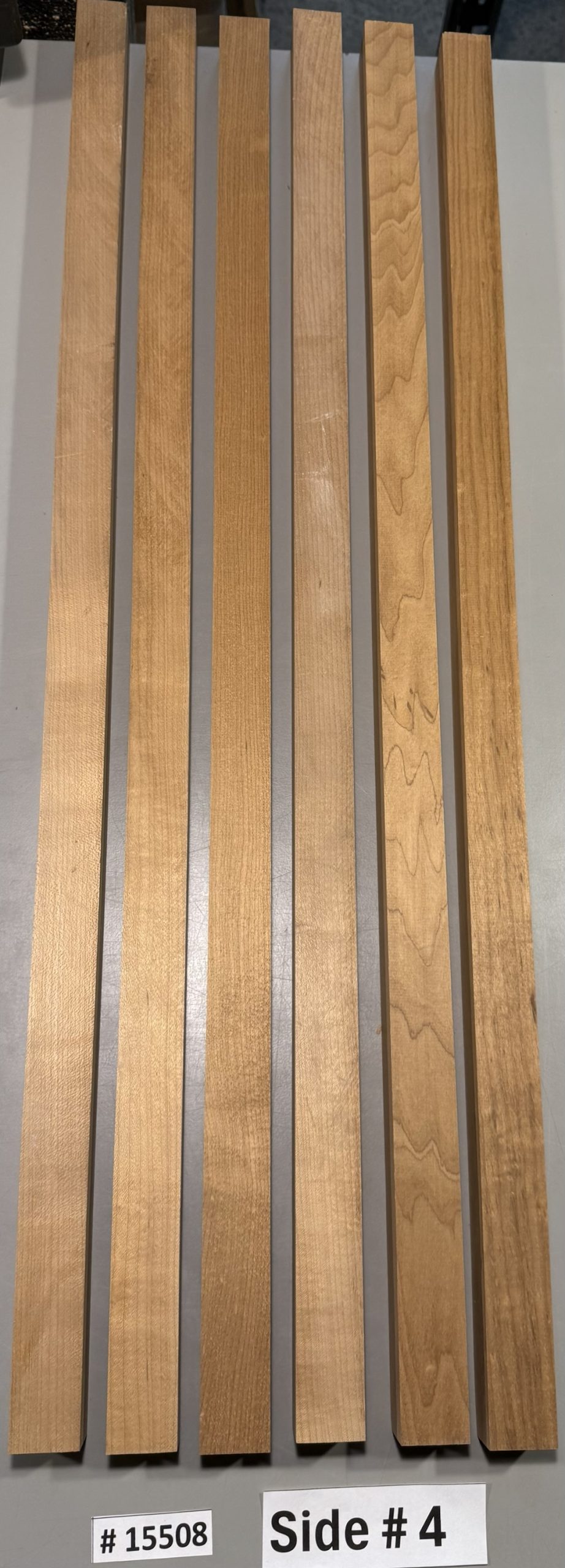Shaft Wood Blanks-#15508-Roasted Plain Hard Maple-6 Pack-32″x1.2″x1.2 ...